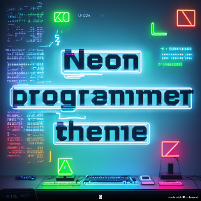Neon Programming theme - Visual Studio Marketplace